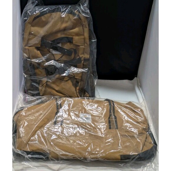 Talon Outdoor | Bags | Talon Outdoor Tan Canvas Backpack Duffle Bag Set ...